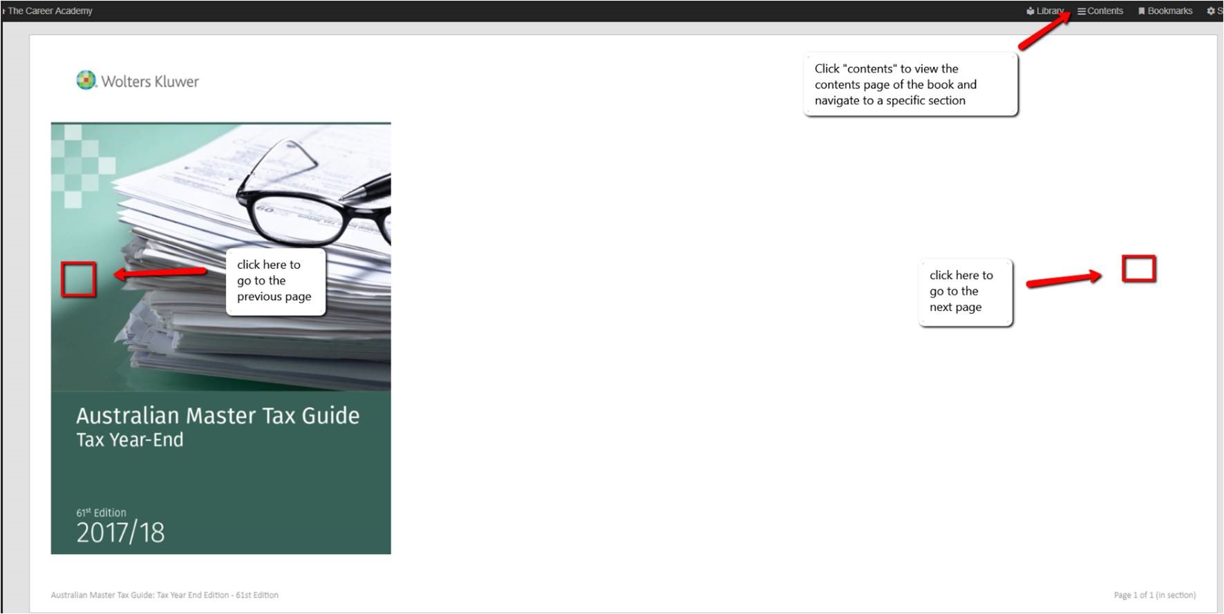 How to Use the e-Library – The Career Academy Help Centre
