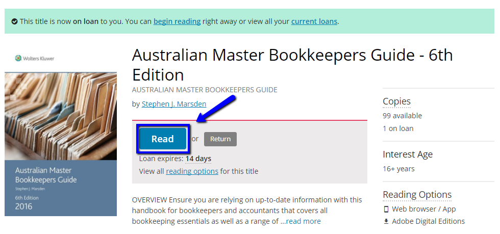 How to Use the e-Library – The Career Academy Help Centre